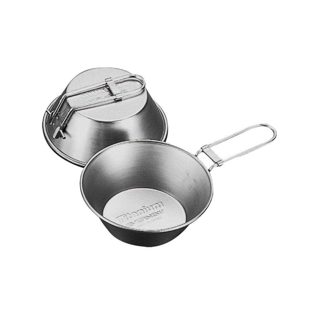EVERNEW Titanium Sierra Cup Fold Handle - Equipment Outdoors