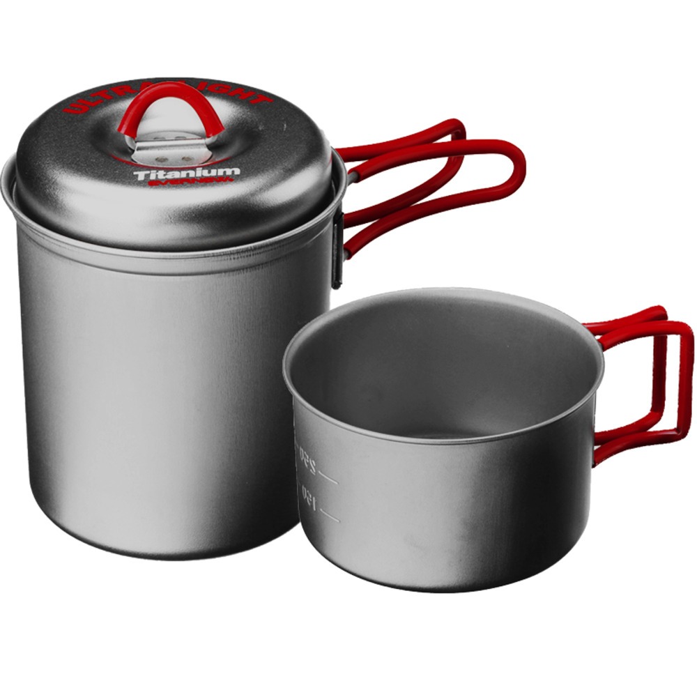 EVERNEW Titanium Stacking Set - Equipment Outdoors