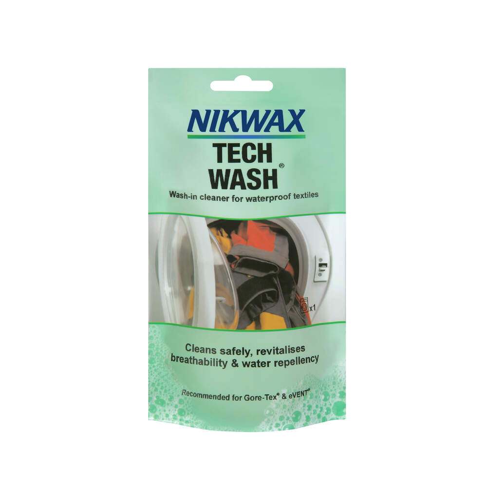 Nikwax Tech Wash 100ml Pouch - Equipment Outdoors