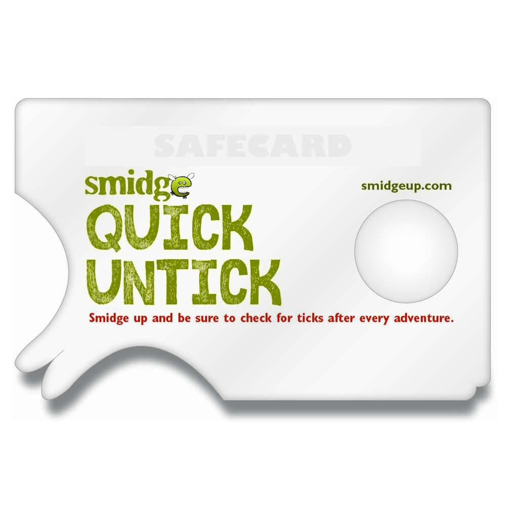 Smidge Untick Card Tick Remover - Equipment Outdoors