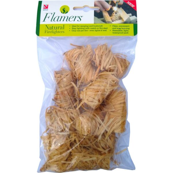 Flamers Natural Firelighters 10 Pack - Equipment Outdoors