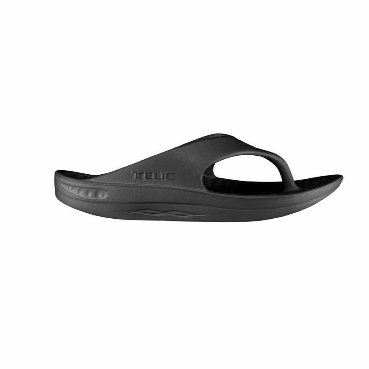 Telic Energy Flip Flop Midnight Black - Equipment Outdoors