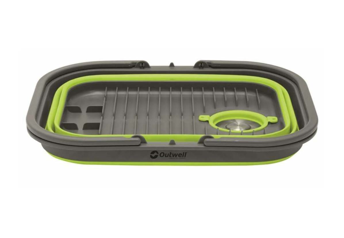 Outwell Collapsable Washing Base with handle & lid Lime Green ...