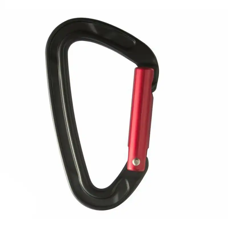 Stubai Rock clip 2 clip gate climbing carabiner black - Equipment Outdoors