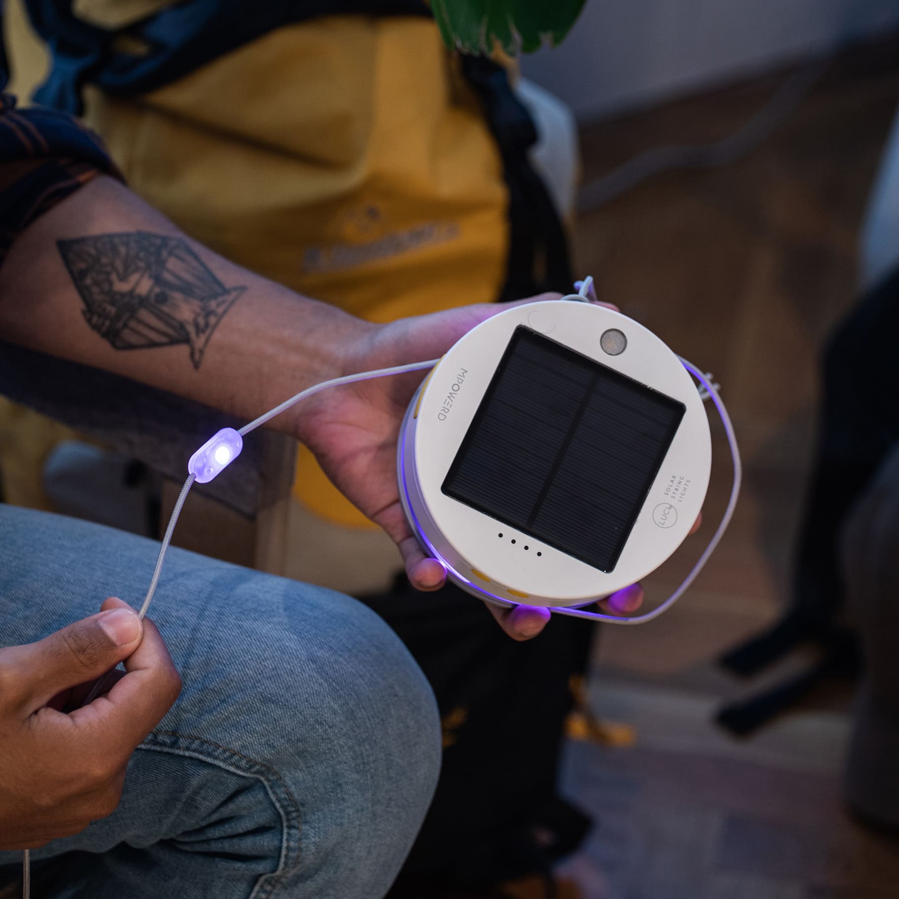 Luci Colour String Lights Solar & USB Charging - Equipment Outdoors