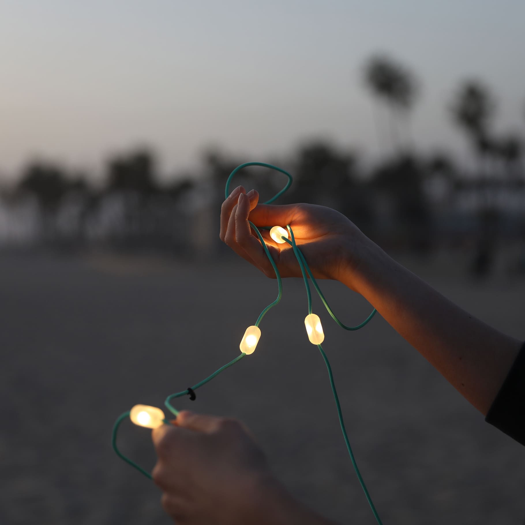 Luci String Lights Solar & USB Charging - Equipment Outdoors