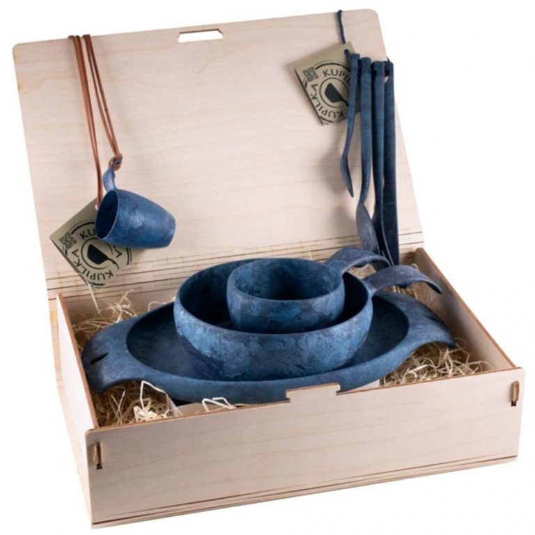 Kupilka Premium Gift Set Large in Blueberry - Equipment Outdoors