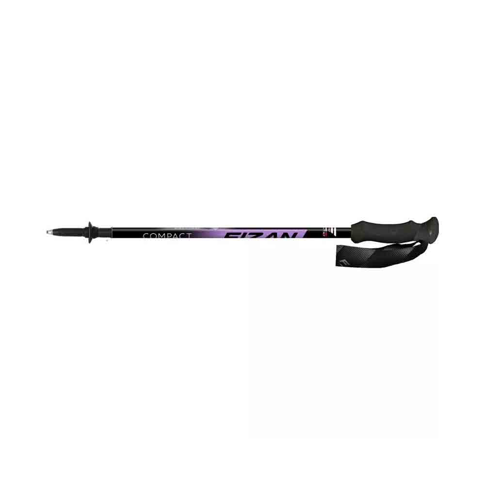 Fizan Compact ultra light trekking poles Violet Pair - Equipment Outdoors