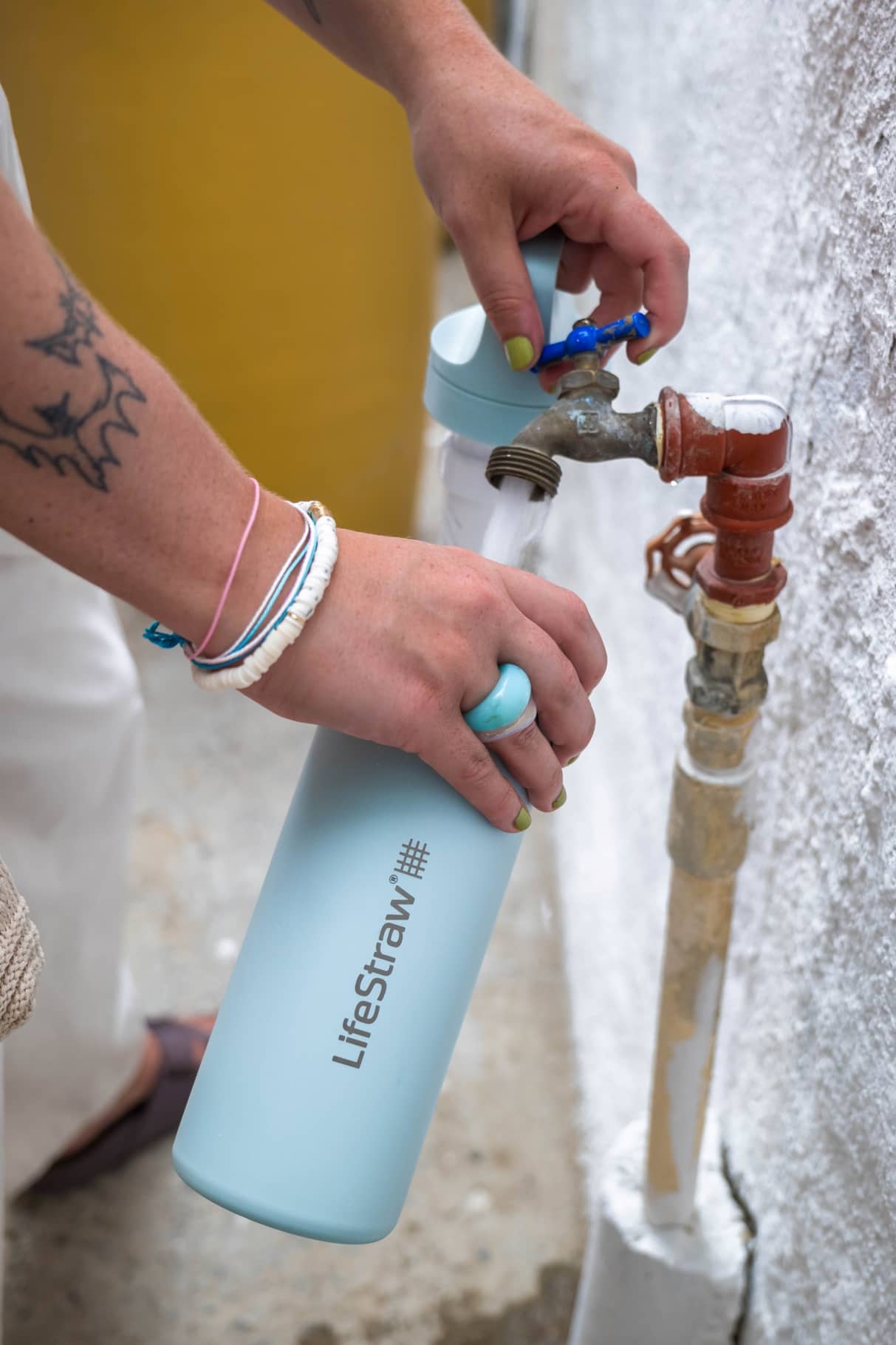 LifeStraw Go Stainless Steel 500ml Multi Colors - Equipment Outdoors