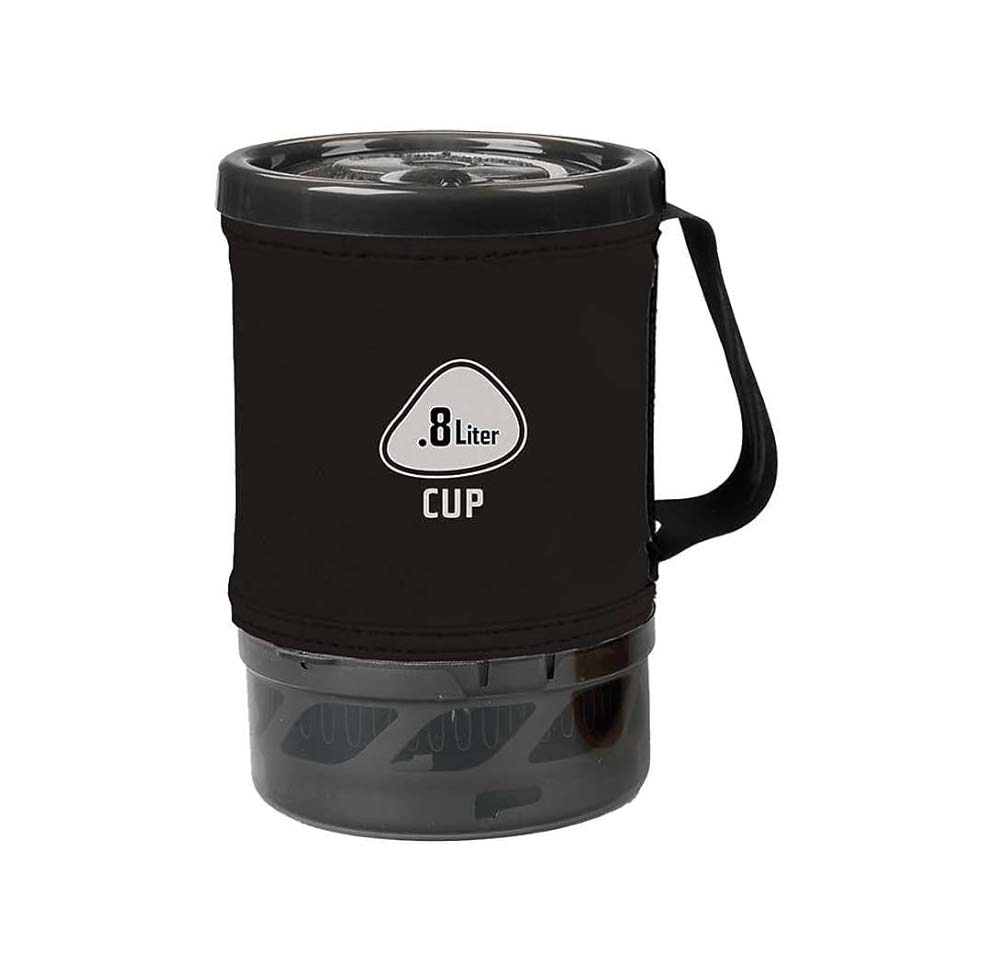 Jetboil 0.8L Flux Ring Aluminum Spare Cup Carbon - Equipment Outdoors